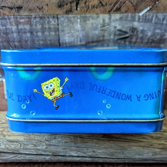SpongeBob Mini Metal Lunchbox | Toys | Vintage Spongebob Mini Metal ...